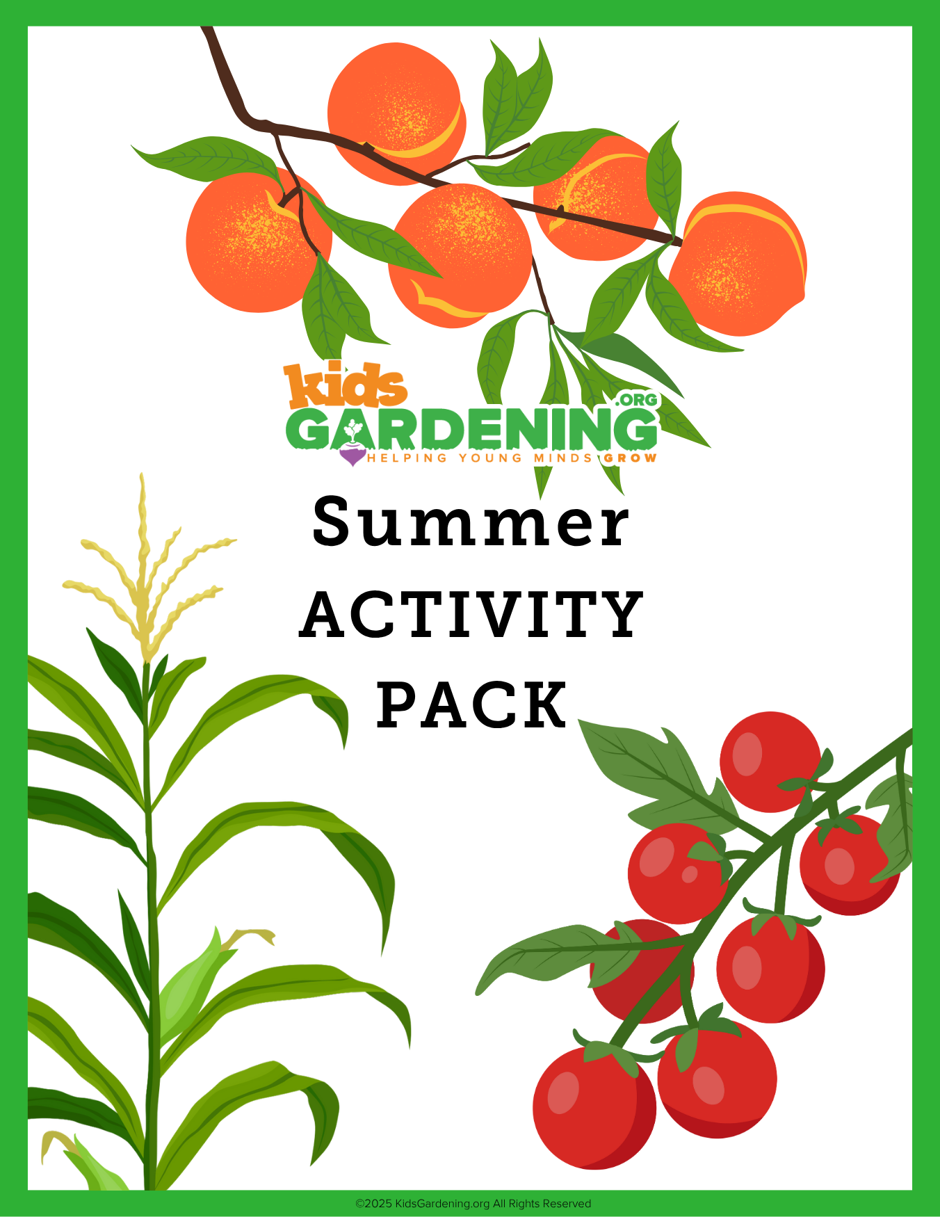 Summer Activity Pack - KidsGardening